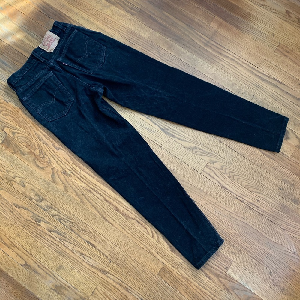 Levi’s Tapered 512 Vintage Black Stonewash Jeans - Gem